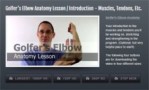 Golfer's Elbow Self-Help Home Treatment And Exercise Program